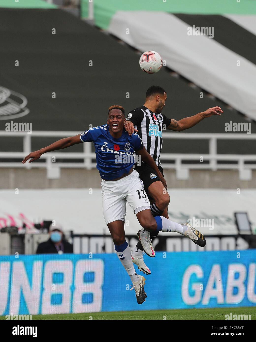Callum wilson of newcastle united contests hi-res stock photography and ...