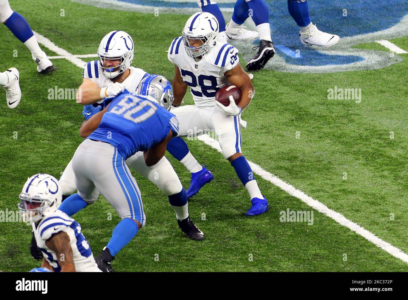 Jonathan taylor indianapolis colts hi-res stock photography and images ...