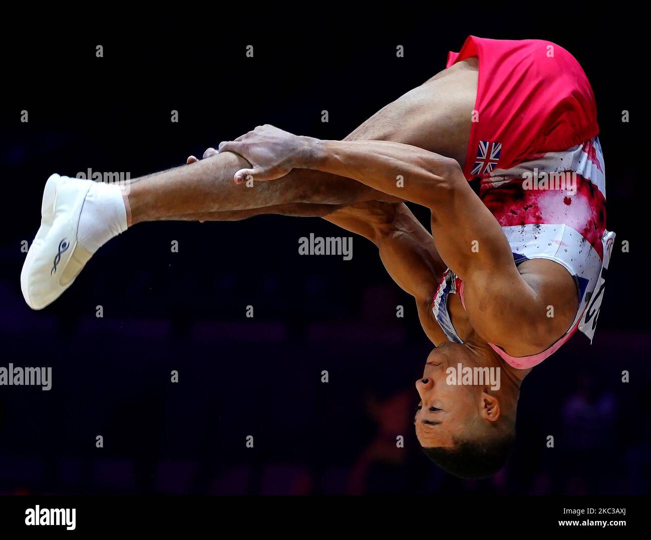 Great Britian's Joe Fraser competing in the Men's Floor event during ...