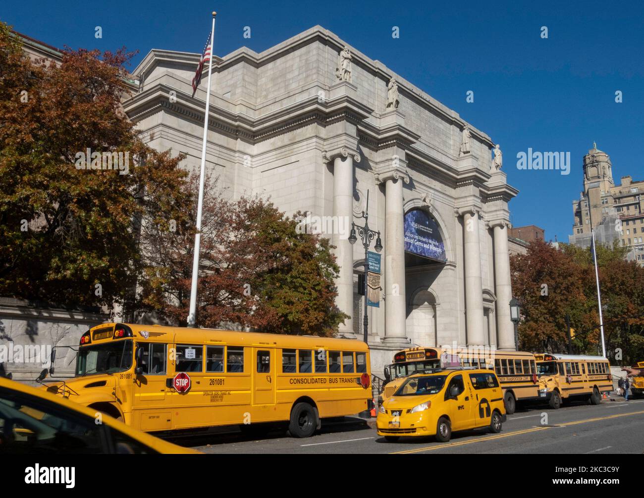 American Museum of Natural History entrance after removal of The ...