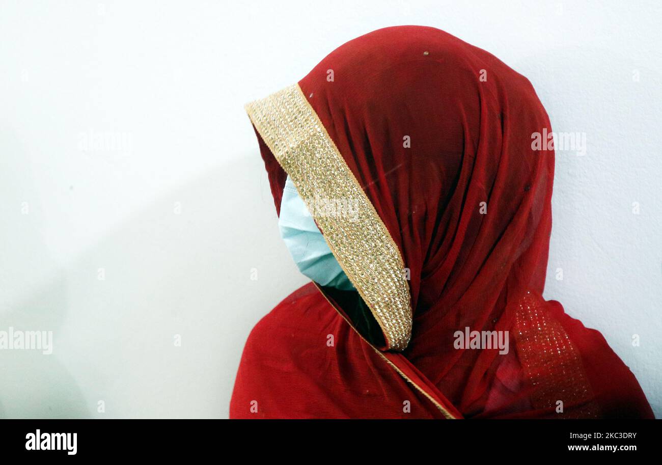 A transgender student prayers at Dawatul Quran Tritia Linger Madrasa ...