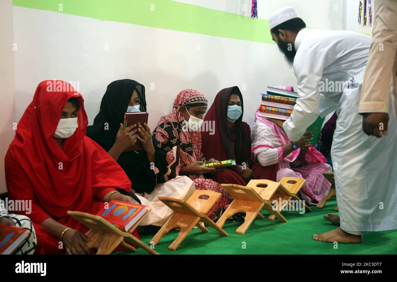 Transgender students reading the holy Quran at Dawatul Quran Tritia ...