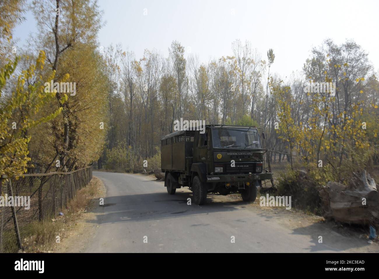 Indian paramilitary vehicle hi-res stock photography and images - Alamy