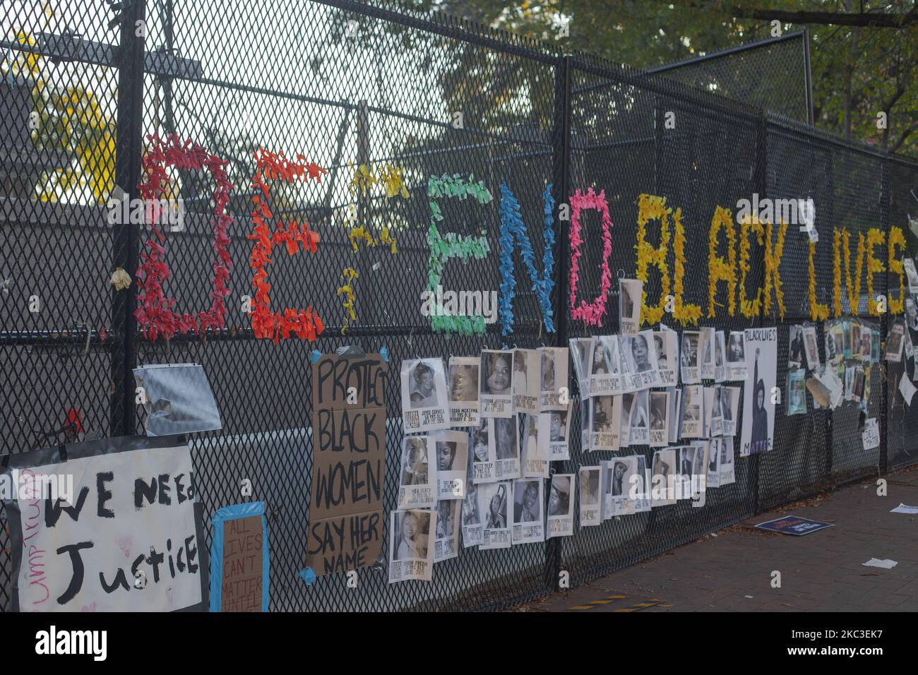 Numerous protest signs hi-res stock photography and images - Alamy
