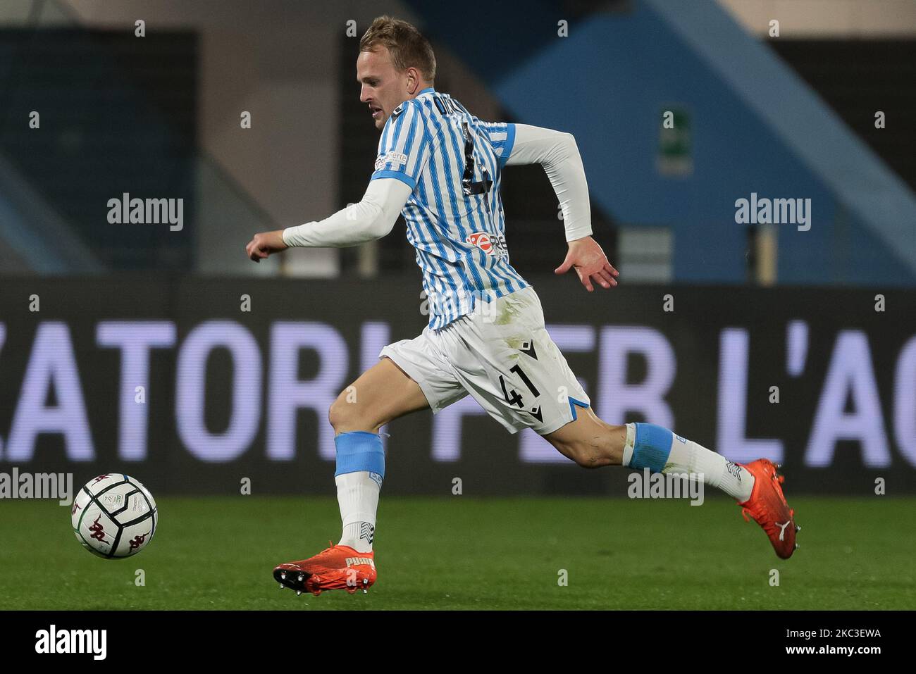 Lorenzo Dickmann during the Serie BKT match between Spal and ...