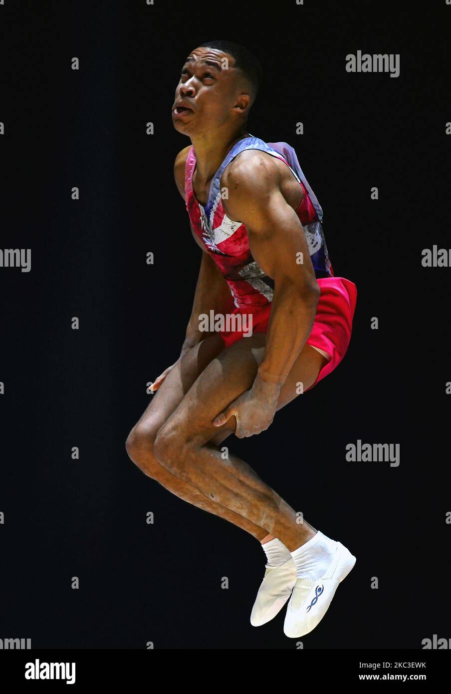 Great Britian's Joe Fraser competing in the Men's Floor event during ...
