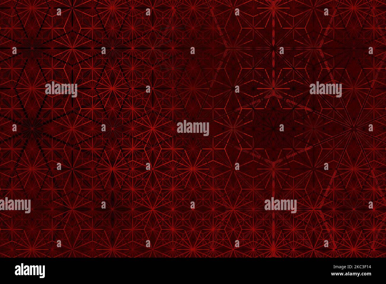 arabesque type geometric background - red color Stock Photo - Alamy