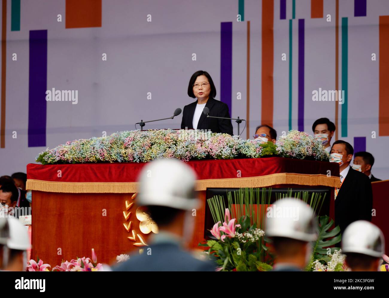 President tsai guards hi-res stock photography and images - Alamy