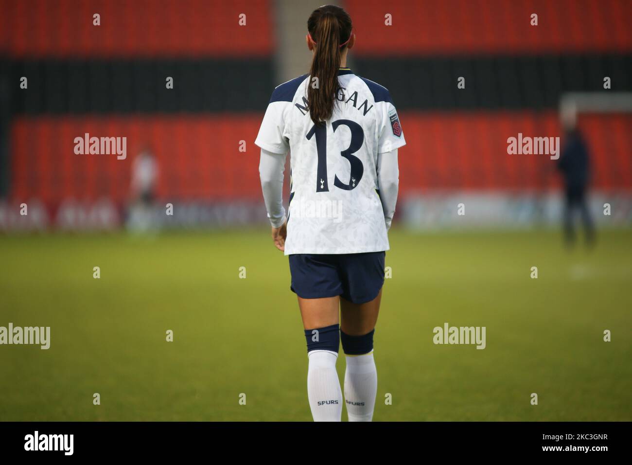 Alex Morgan (Tottenham Hotspur) walks after the 2020/21 FA Womens Super ...