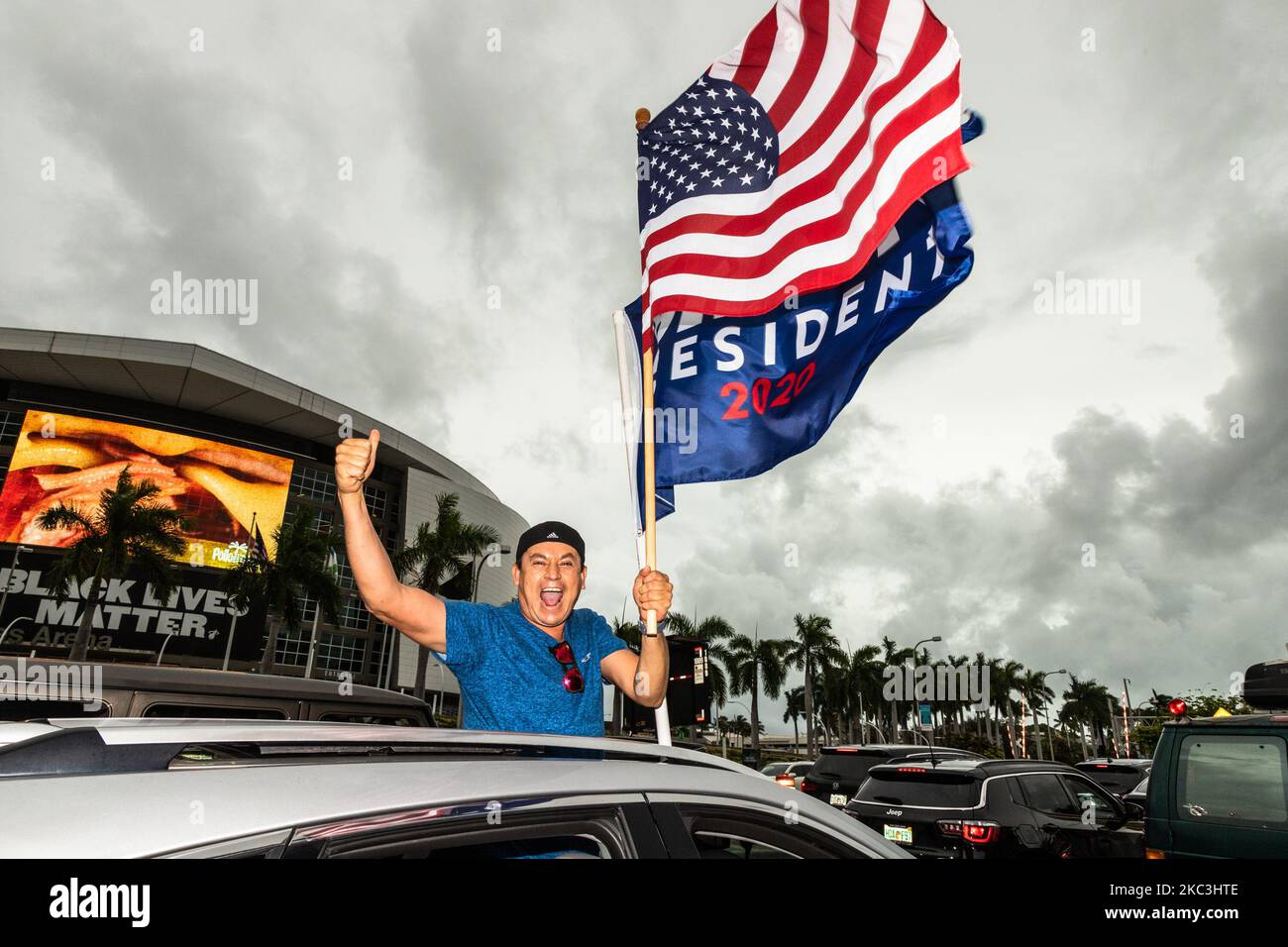 People celebrate the victory of the Joe Biden in the 2020 US ...
