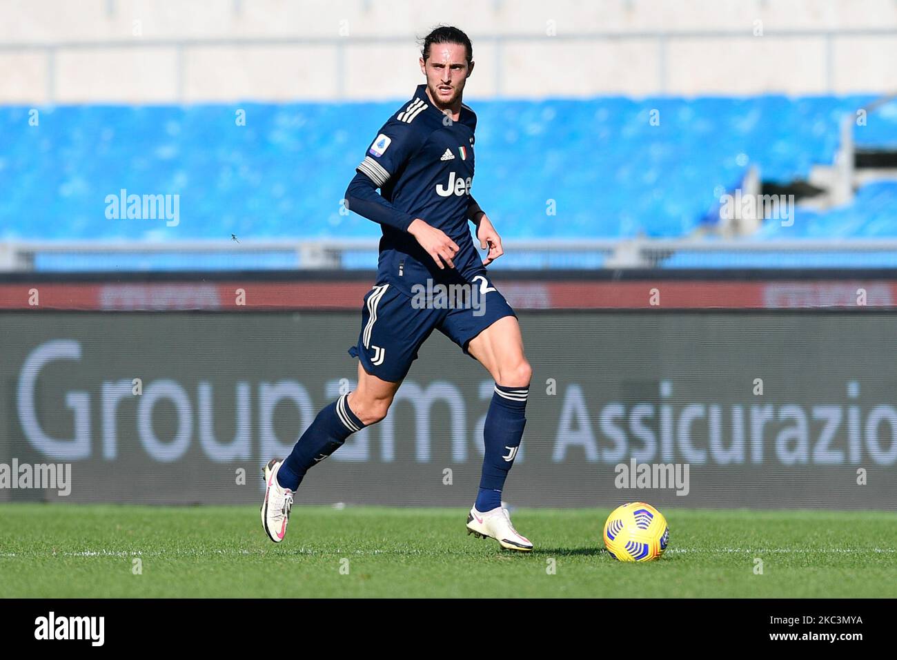 Adrien Rabiot of Juventus FC during the Serie A match between SS Lazio ...