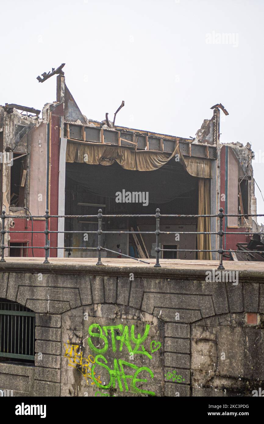 Redcar's historic Regent Cinema which featured in the 2007 film ...