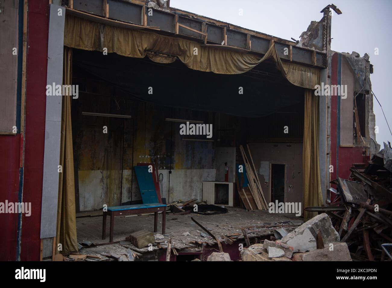 Redcar's historic Regent Cinema which featured in the 2007 film ...