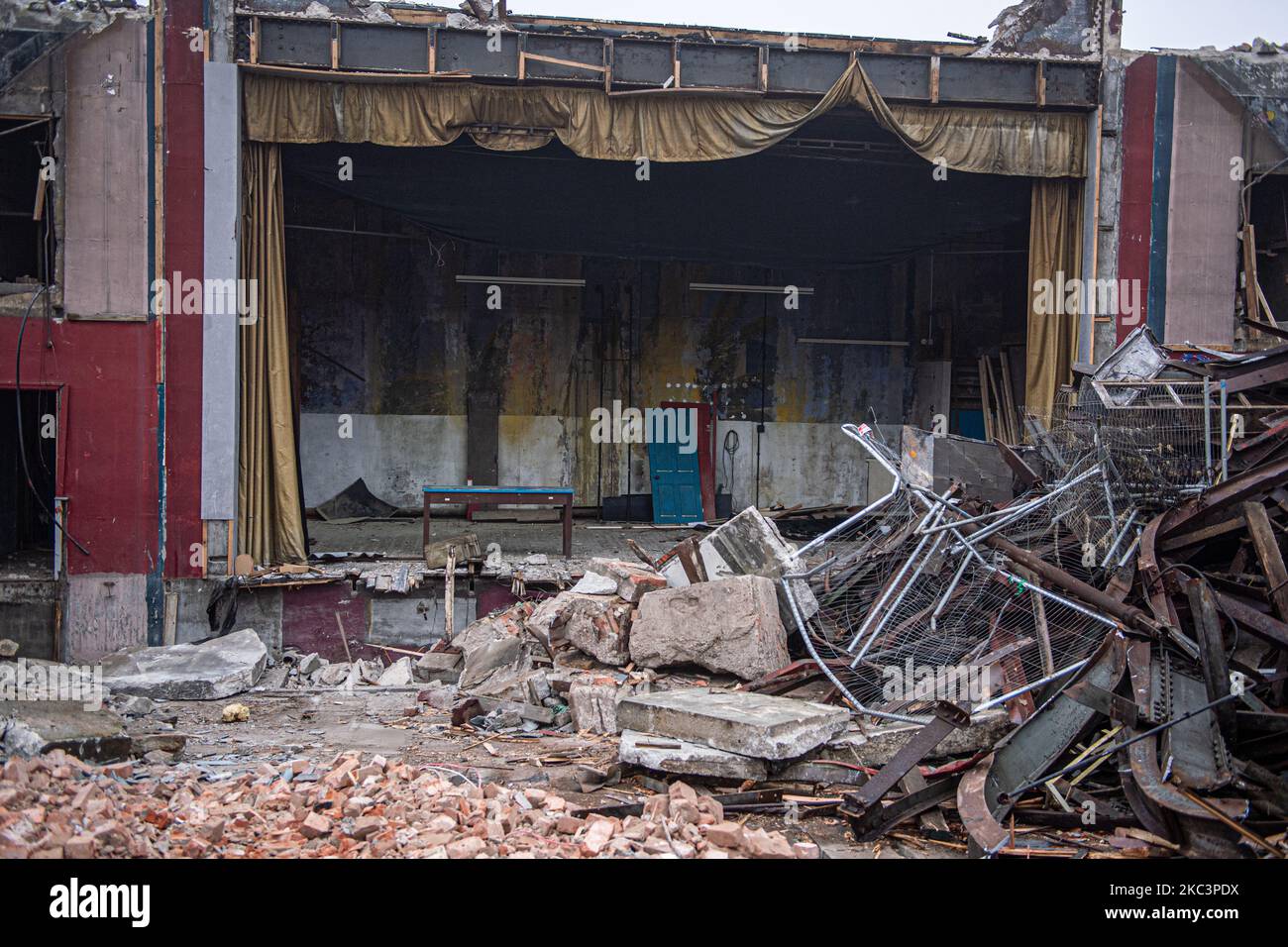 Redcar's historic Regent Cinema which featured in the 2007 film ...