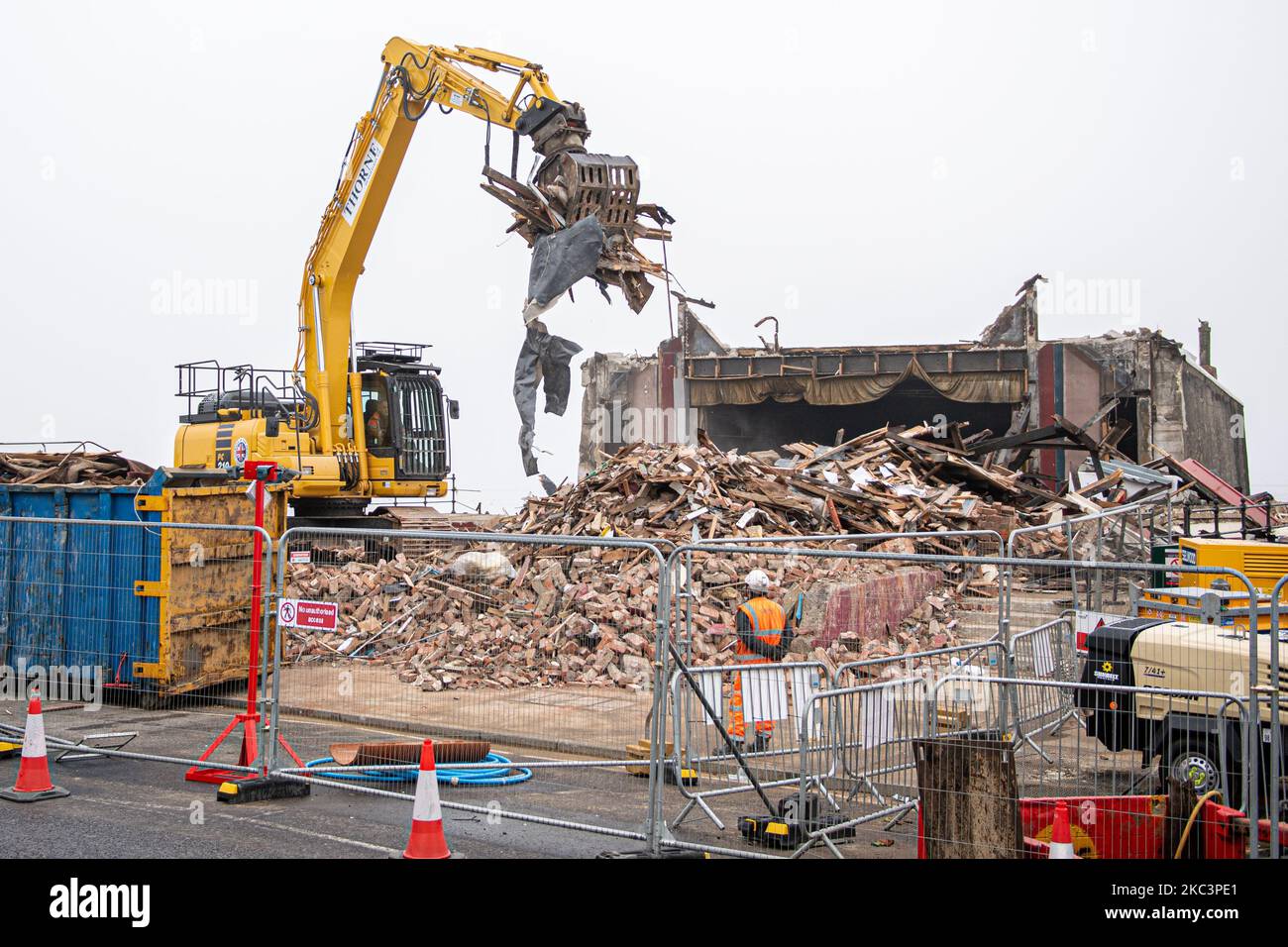Redcar's historic Regent Cinema which featured in the 2007 film ...