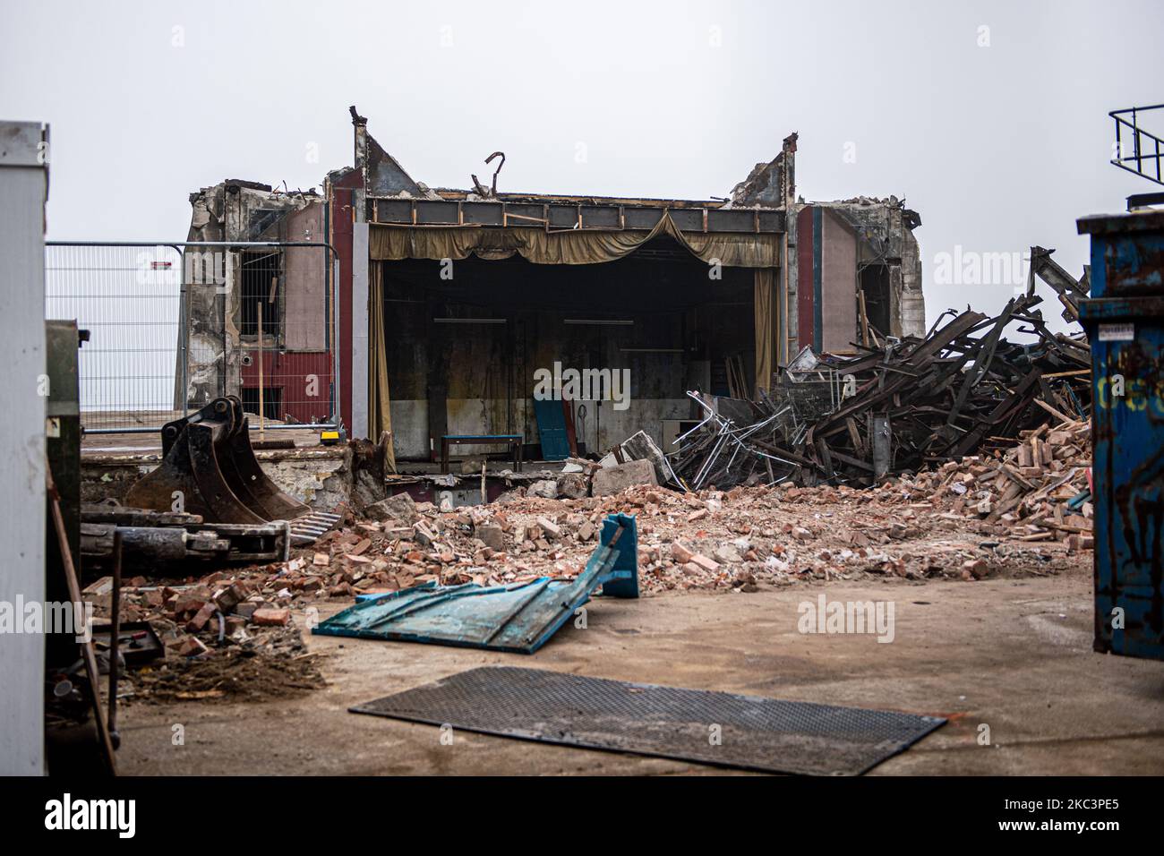 Redcar's historic Regent Cinema which featured in the 2007 film ...