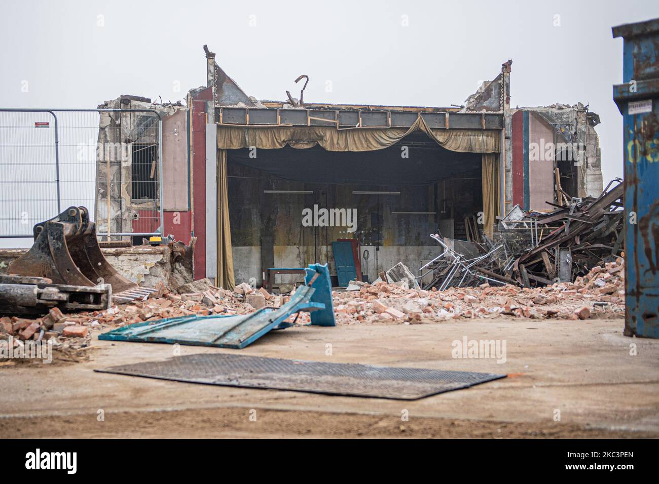 Redcar's historic Regent Cinema which featured in the 2007 film ...