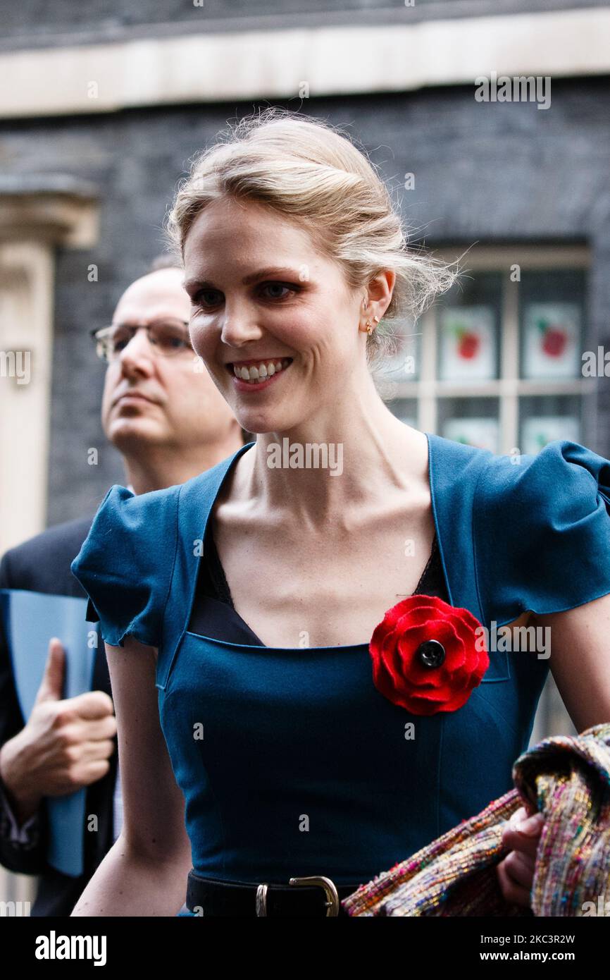 Cleo Watson (R), Special Adviser to British Prime Minister Boris ...