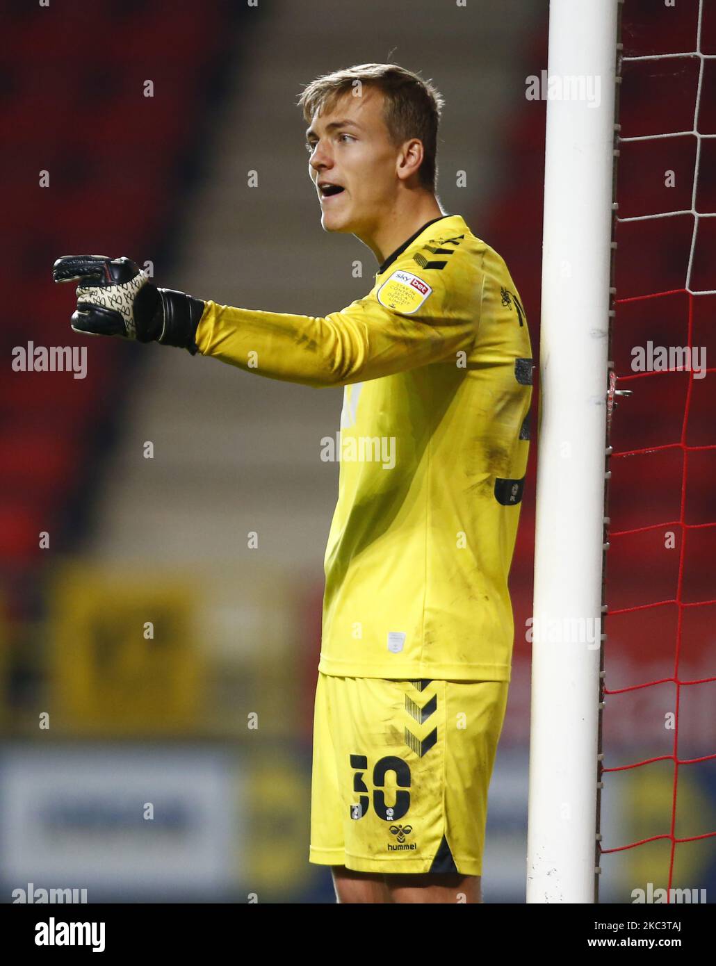 Charlton Athletic's Ashley Maynard-Brewer during Papa John's Trophy ...