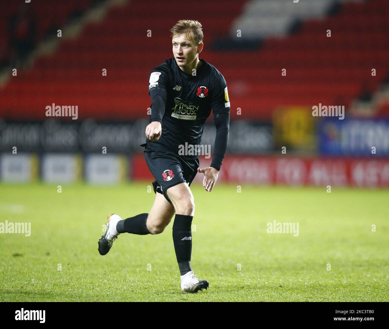 Josh Wright of Leyton Orient during Papa John's Trophy - Southern Group ...