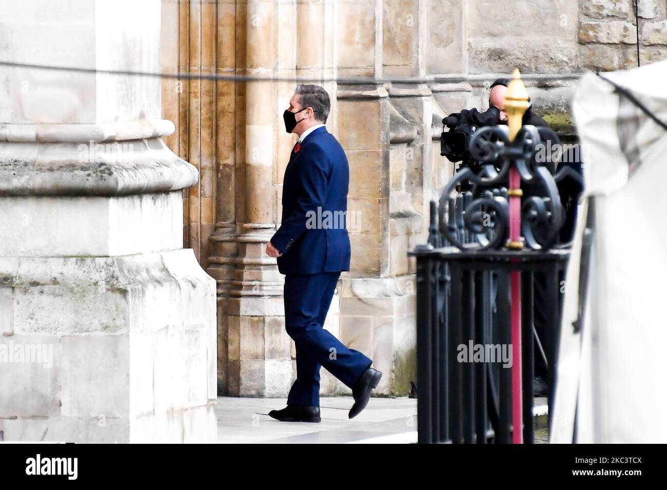 Britain's Labour Party leader Sir Keir Stramer arrives at Westminster ...