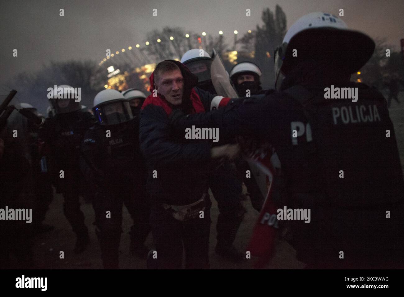 Baton strikes hi-res stock photography and images - Alamy