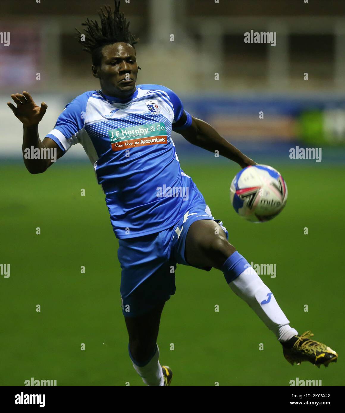 Dimitri Sea of Barrow during the EFL Trophy match between Barrow and ...