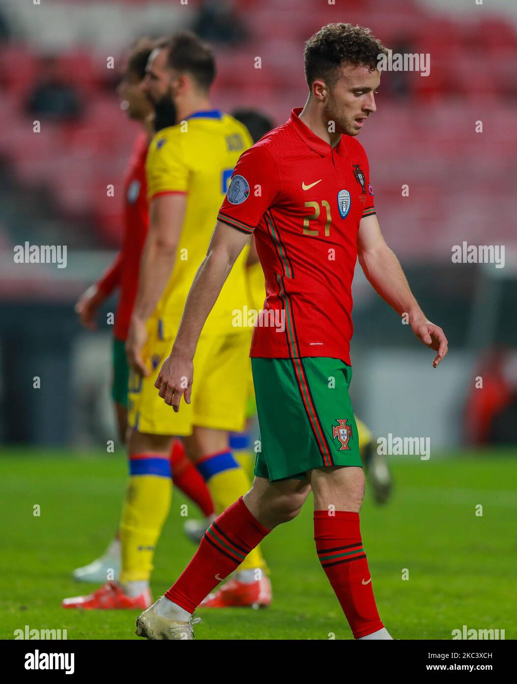 Diogo Jota of Portugal and Liverpool FC during the International ...