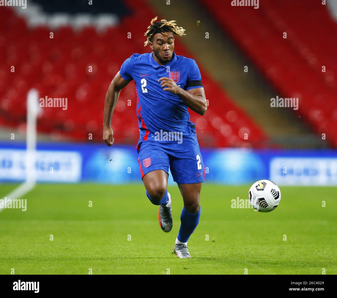 Reece James (Chelsea) of England in action during International ...