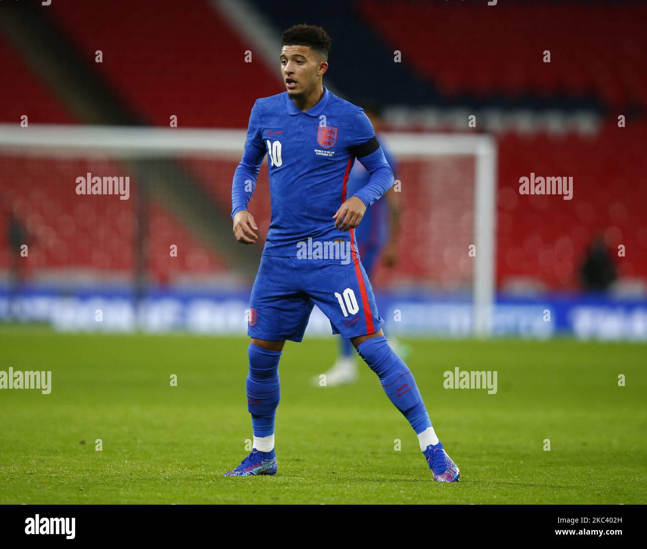 Jadon Sancho (Borussia Dortmund) of England during International ...