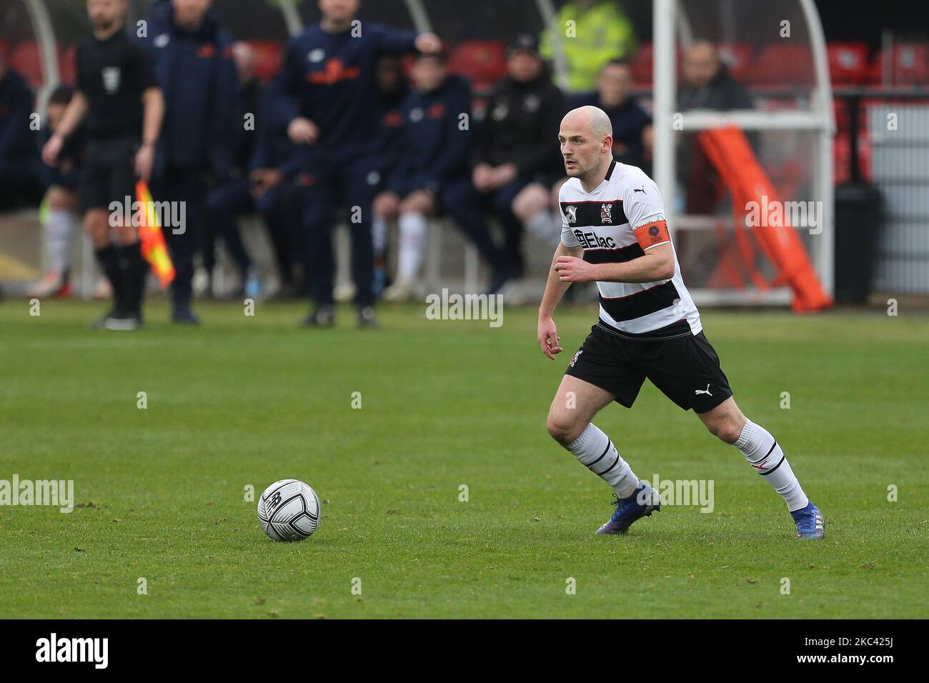 Will Hatfield of Darlington during the Vanarama National League North ...