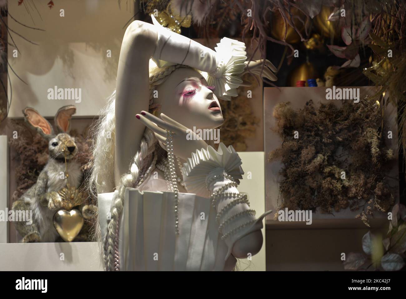 A view of the new Brown Thomas Christmas Season window display. Brown ...