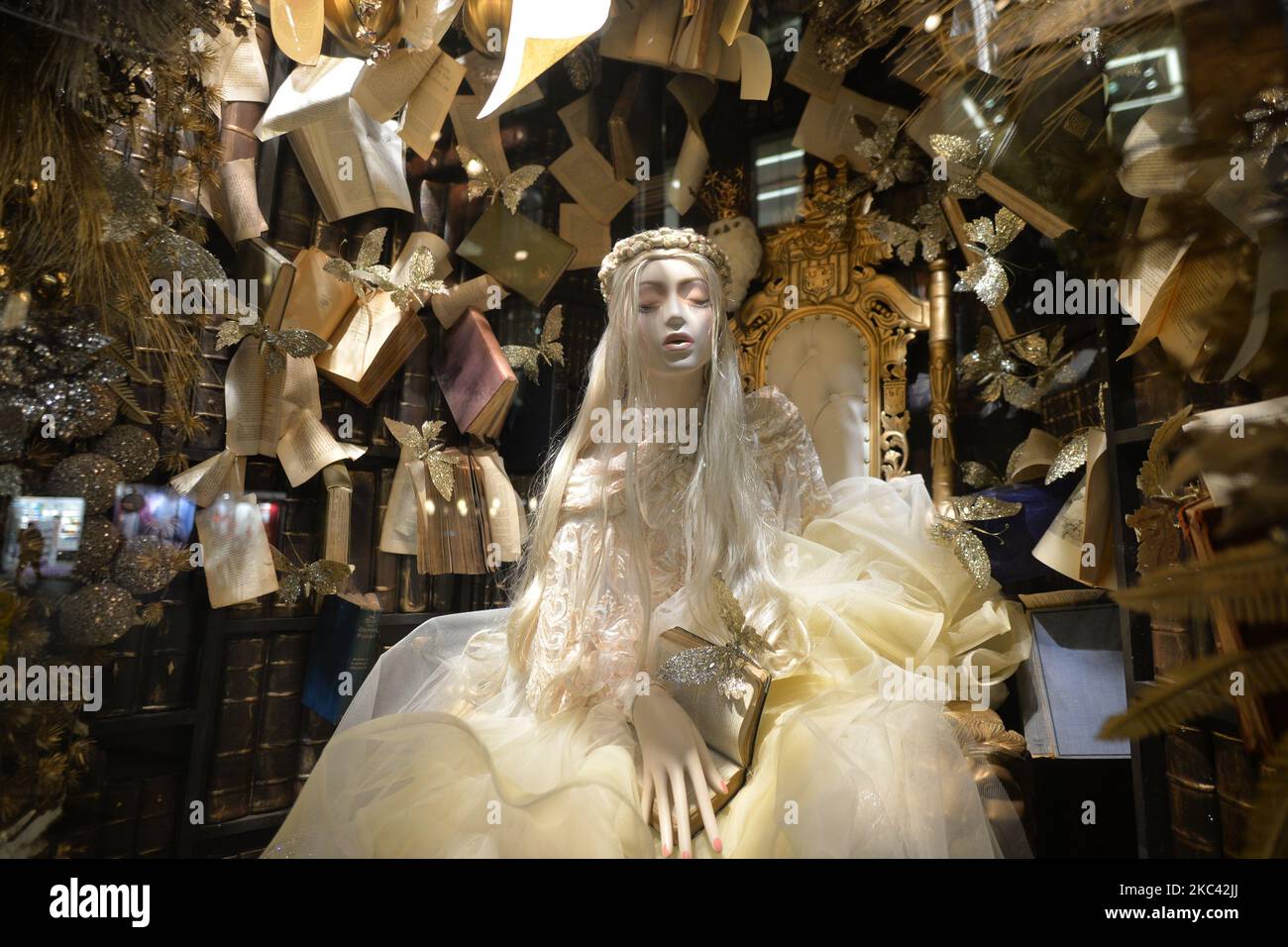 A view of the new Brown Thomas Christmas Season window display. Brown ...