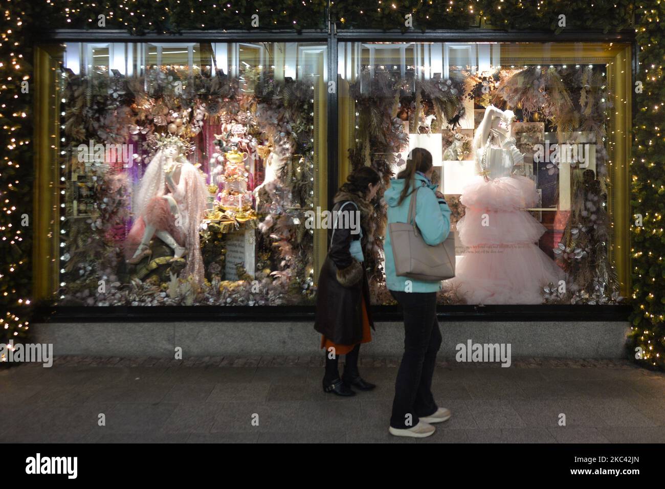 A view of the new Brown Thomas Christmas Season window display. Brown ...