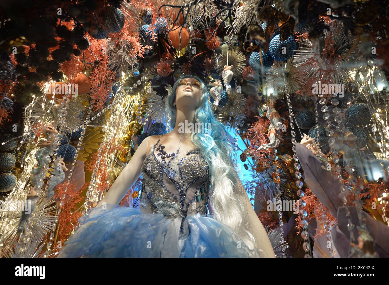 A view of the new Brown Thomas Christmas Season window display. Brown ...