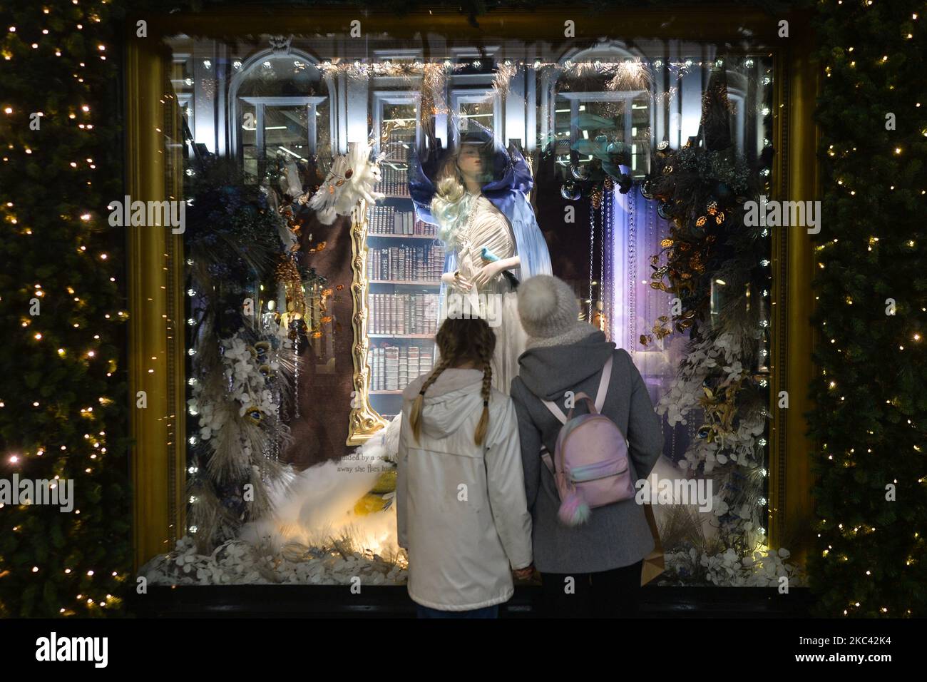 A view of the new Brown Thomas Christmas Season window display. Brown ...