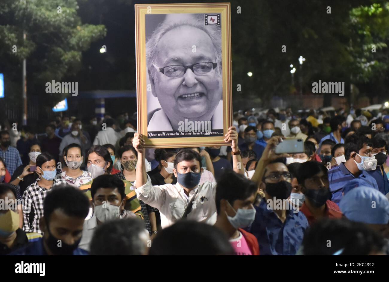 Indian actor Soumitra Chatterjee has died on November 15, 2020, at the ...