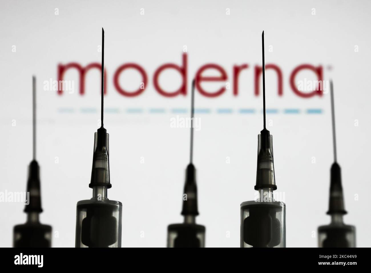 Moderna company logo hi-res stock photography and images - Alamy