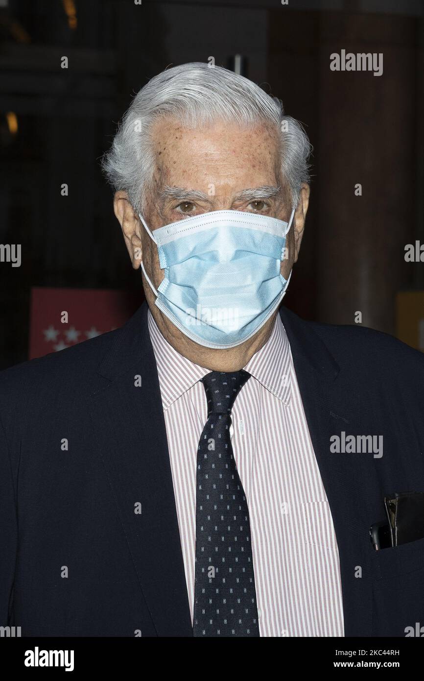 Peruvian writer Mario Vargas Llosa attends 'Francisco Umbral' book of ...