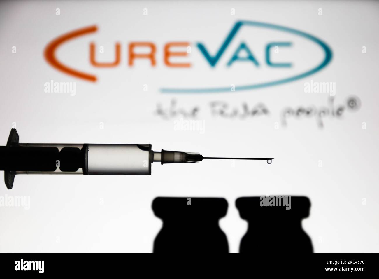 Curevac company logo hi-res stock photography and images - Alamy