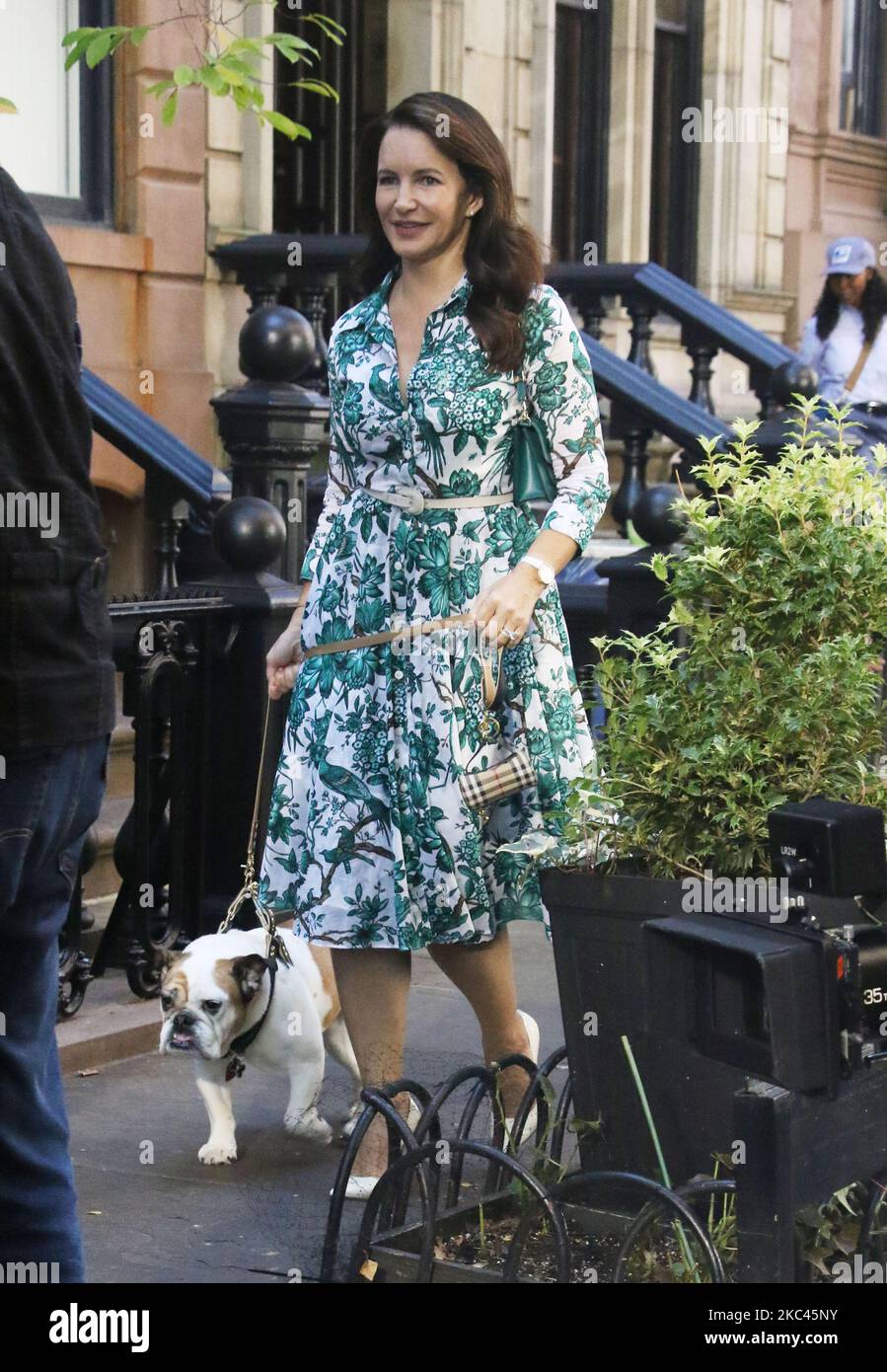 `And Just Like That` Set In NYC -PICTURED: Kristin Davis -LOCATION: New ...