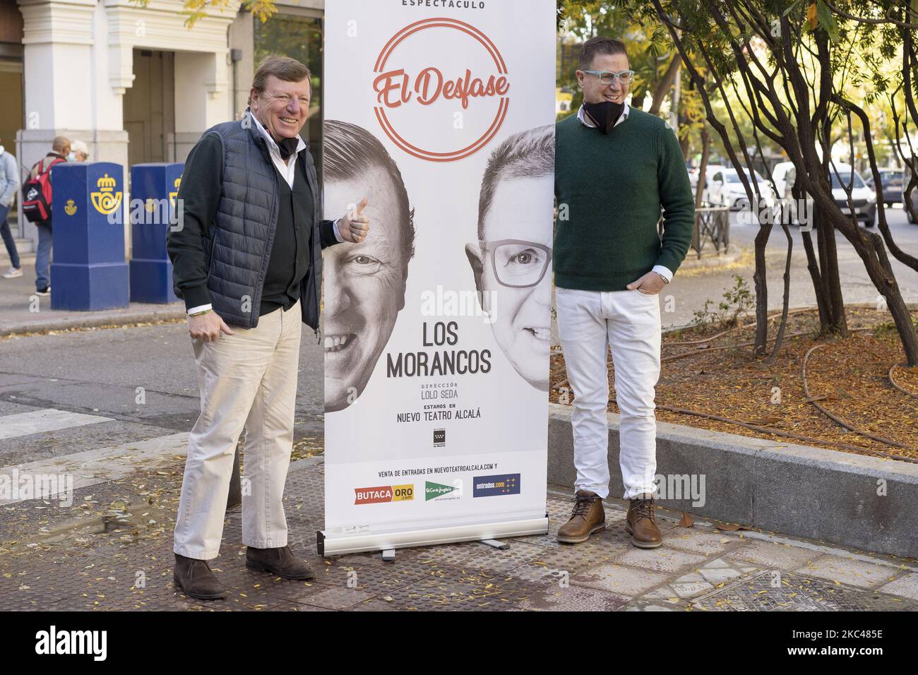 Cesar Cadaval and Jorge Cadaval 'Los Morancos' present Alcala Theatre ...