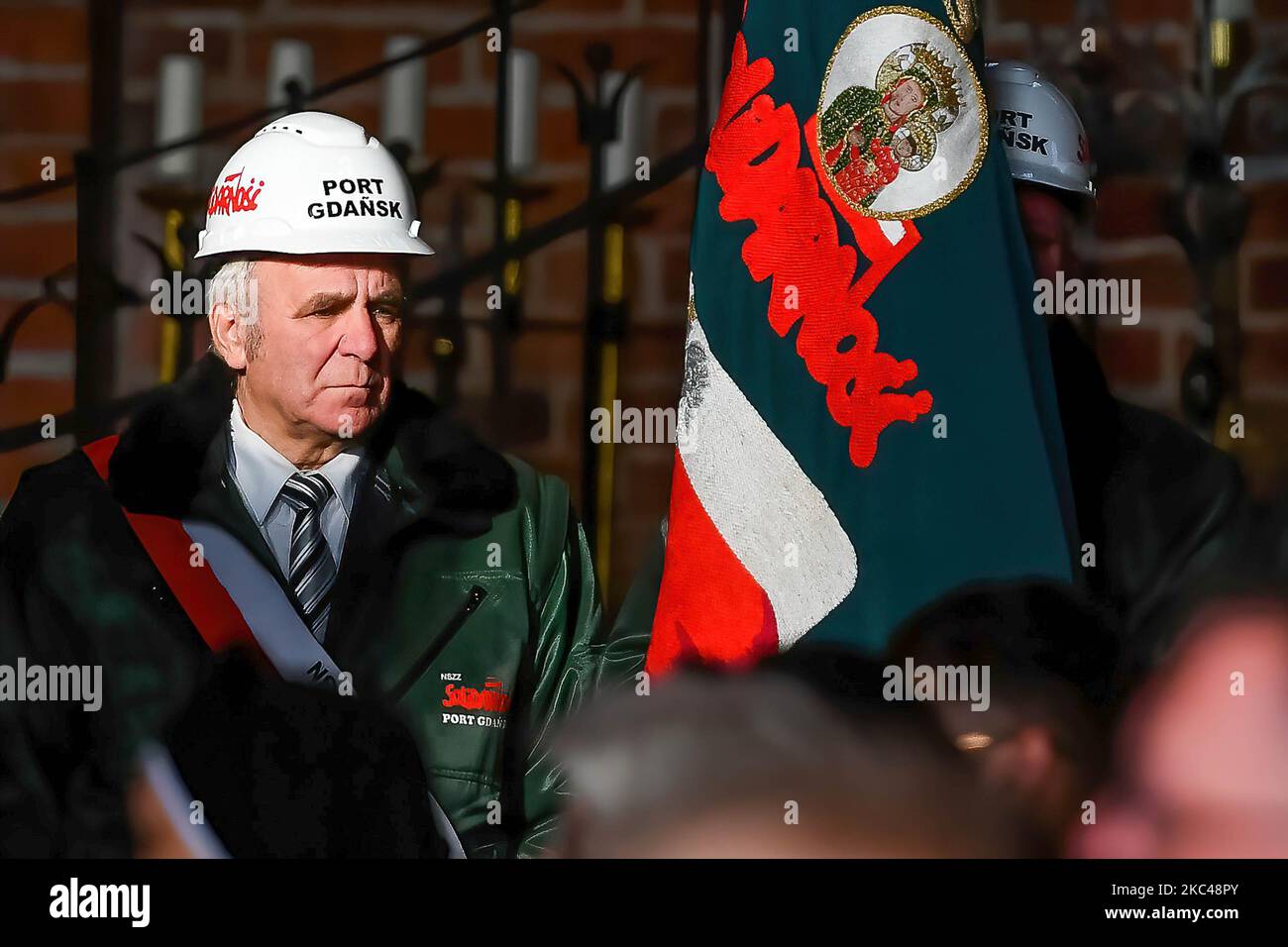 Member of polish solidarnosc hi-res stock photography and images - Alamy