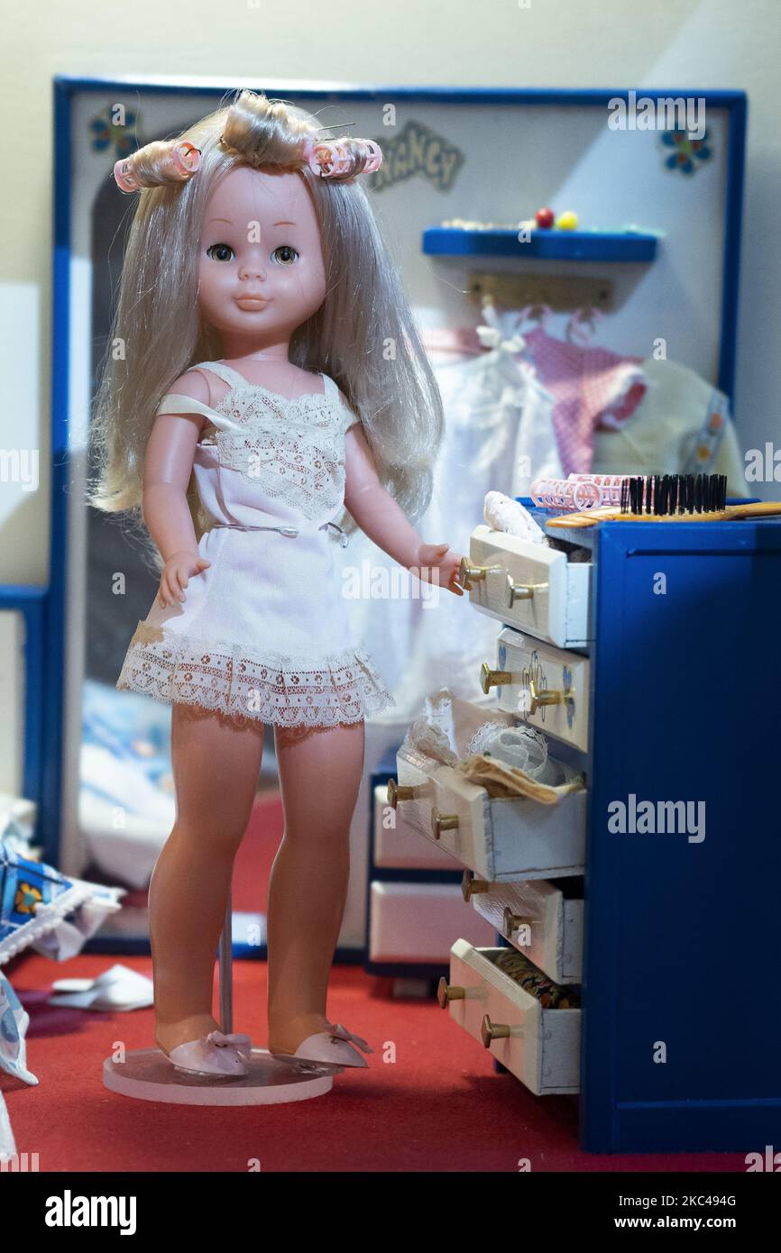Nancy doll exhibited in the exhibition collects the history of the ...