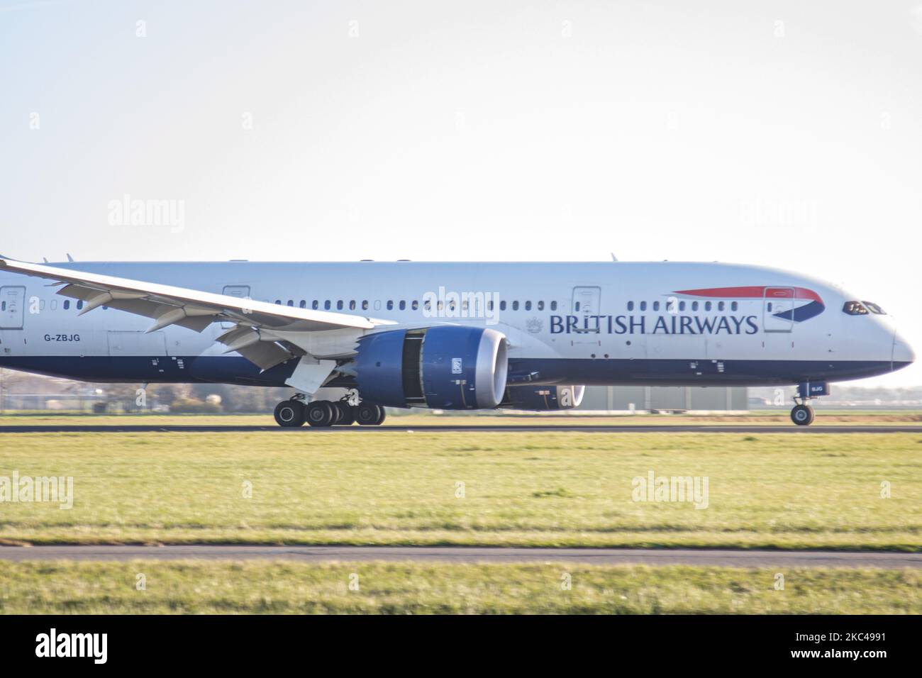 British Airways Boeing 787-8 Dreamliner passenger aircraft as seen on ...