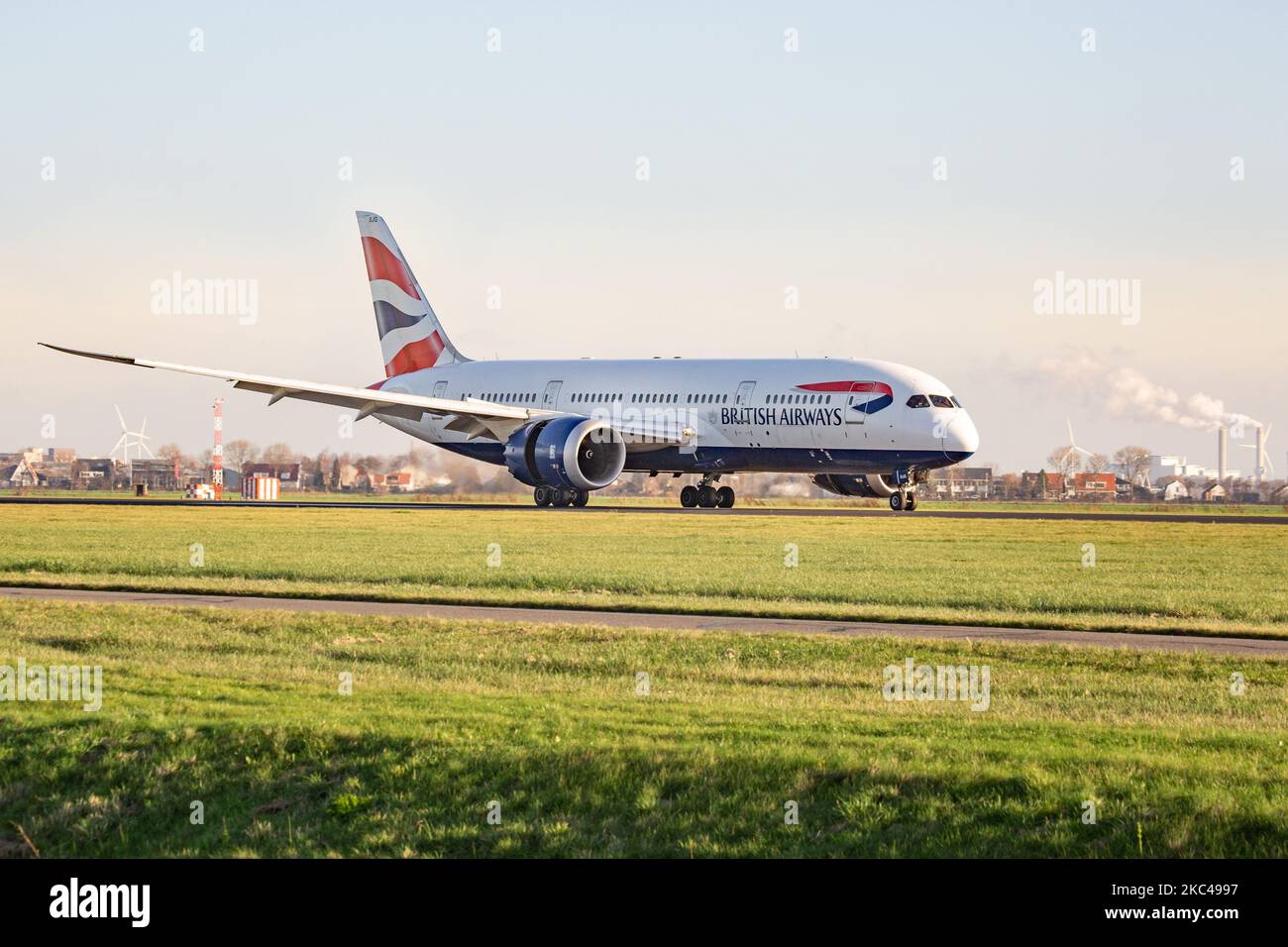 British Airways Boeing 787-8 Dreamliner passenger aircraft as seen on ...