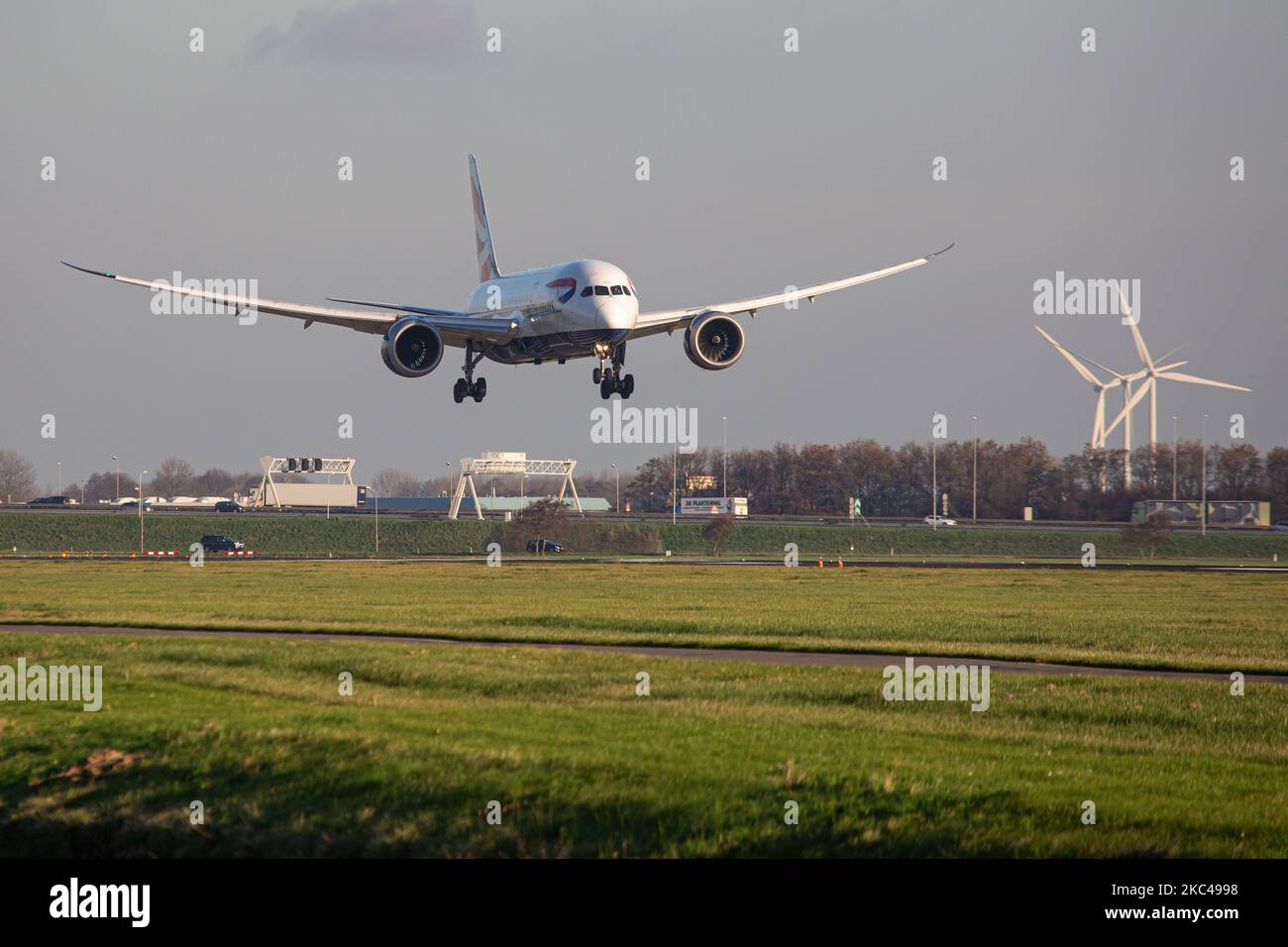 British Airways Boeing 787-8 Dreamliner passenger aircraft as seen on ...