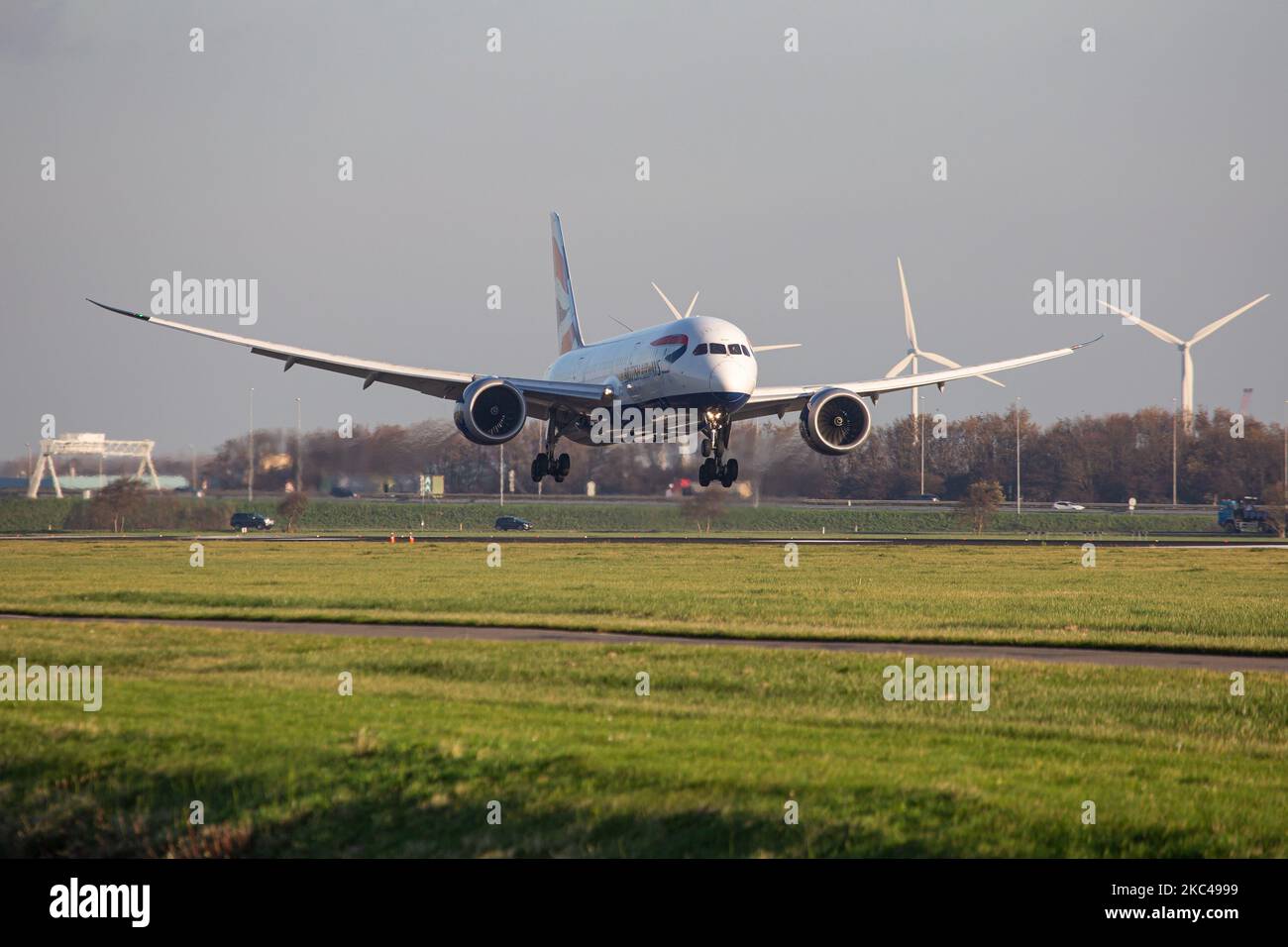 British Airways Boeing 787-8 Dreamliner passenger aircraft as seen on ...