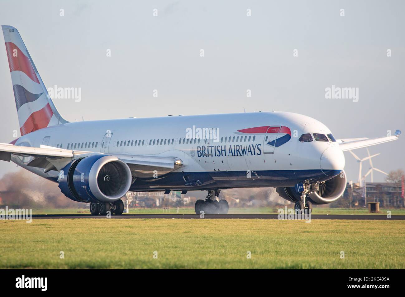 British Airways Boeing 787-8 Dreamliner passenger aircraft as seen on ...