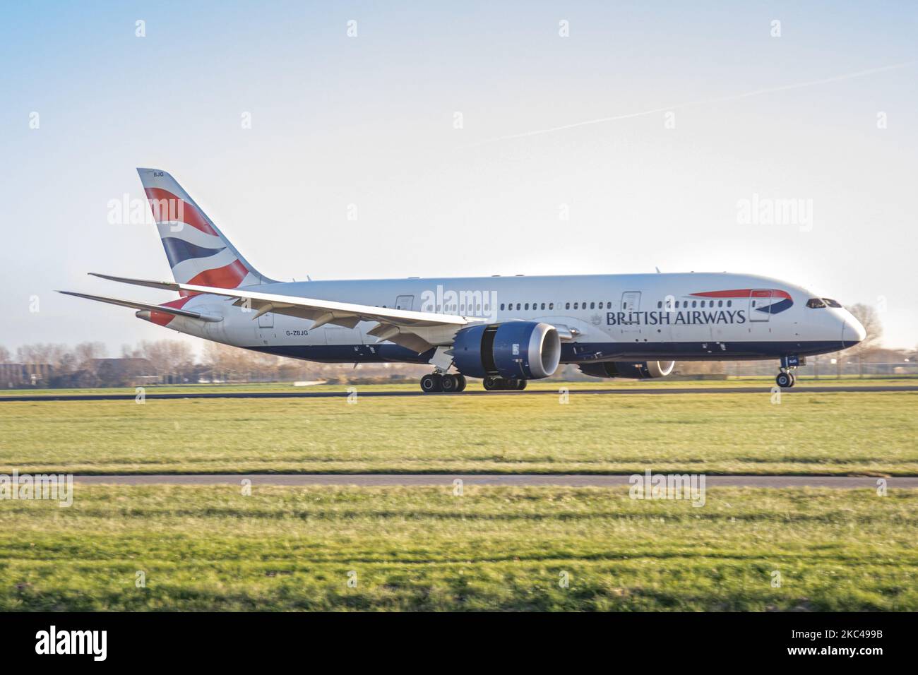 British Airways Boeing 787-8 Dreamliner passenger aircraft as seen on ...